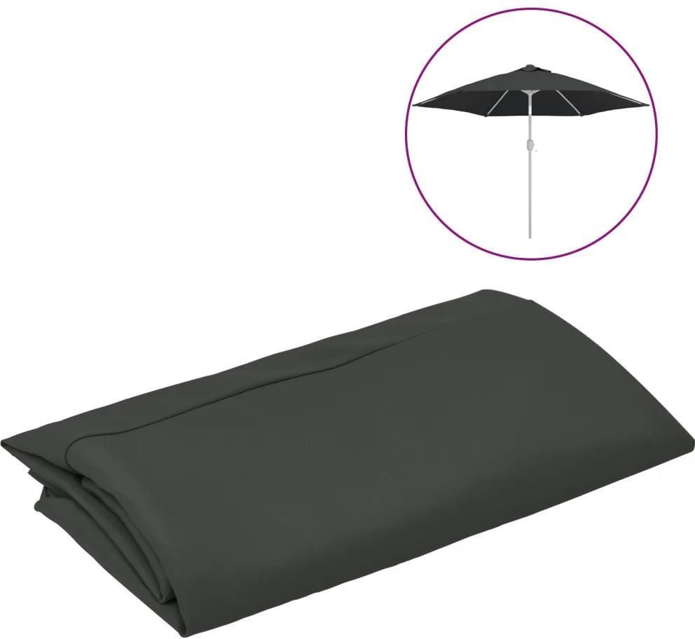 Zakito Europe Pokrycie Parasola Ogrodowego Antracytowe 300cm Uv ...