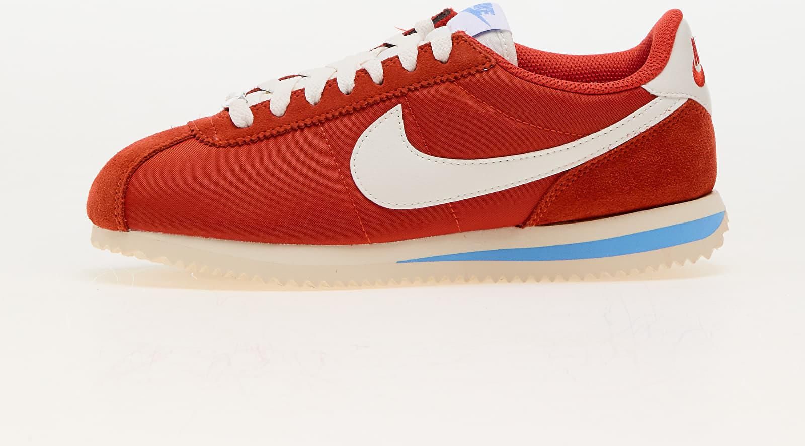 Nike W Cortez Txt Picante Red/ Sail-University Blue - Ceny i opinie ...