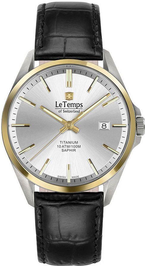 Le Temps LT1025.64BL81 Titanium - Zegarki - Ceny i opinie - Ceneo.pl