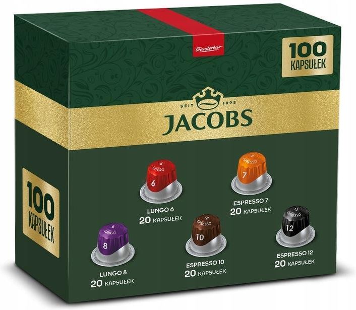 Kapsułki do ekspresów !Kapsułki Jacobs Lungo, Espresso do Nespresso(r ...