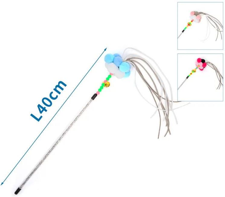 Nobleza Patyk Do Zabawy Z Kotem Kolorowymi Kulkami (B40307WCL) - Ceny i ...