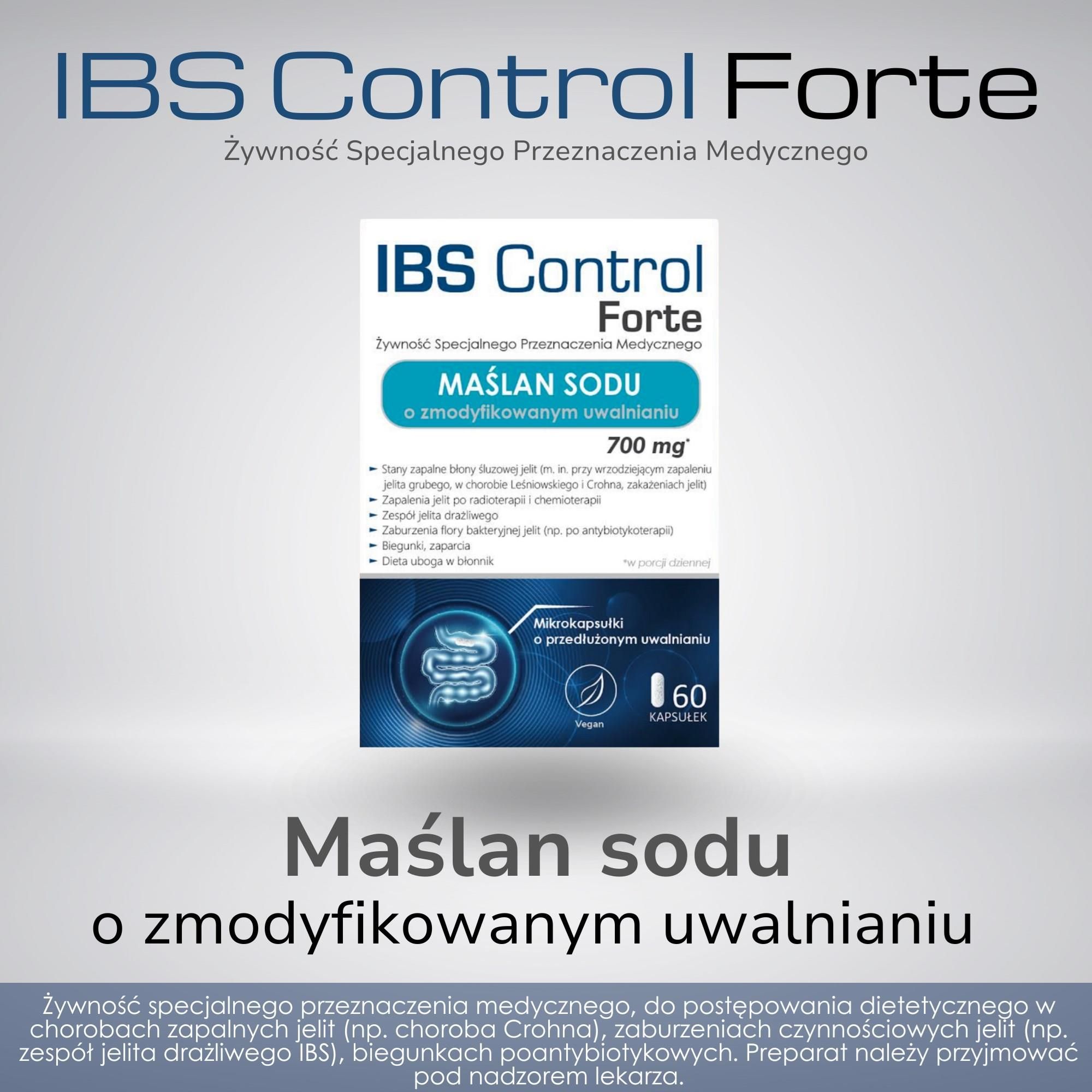 Preparat medycyny naturalnej Domowa Apteczka Ibs Control Forte 60Kaps ...