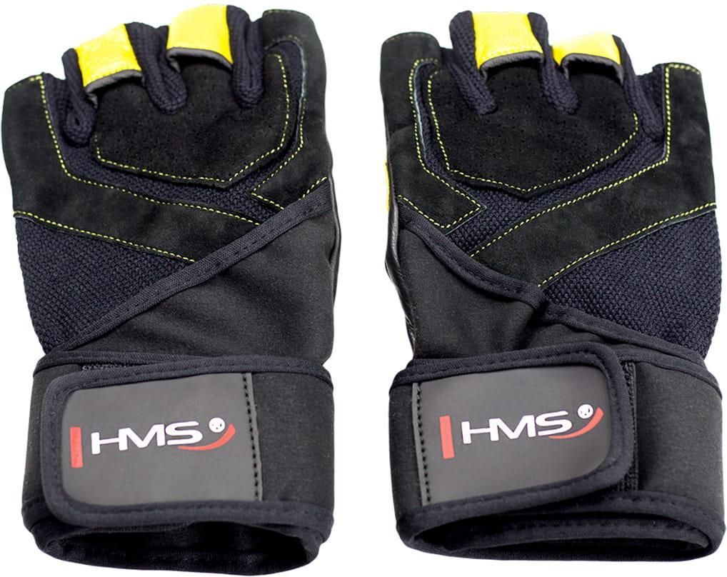 Rst01 Black Yellow M Rękawice Na Siłownię Hms - Ceny i opinie - Ceneo.pl