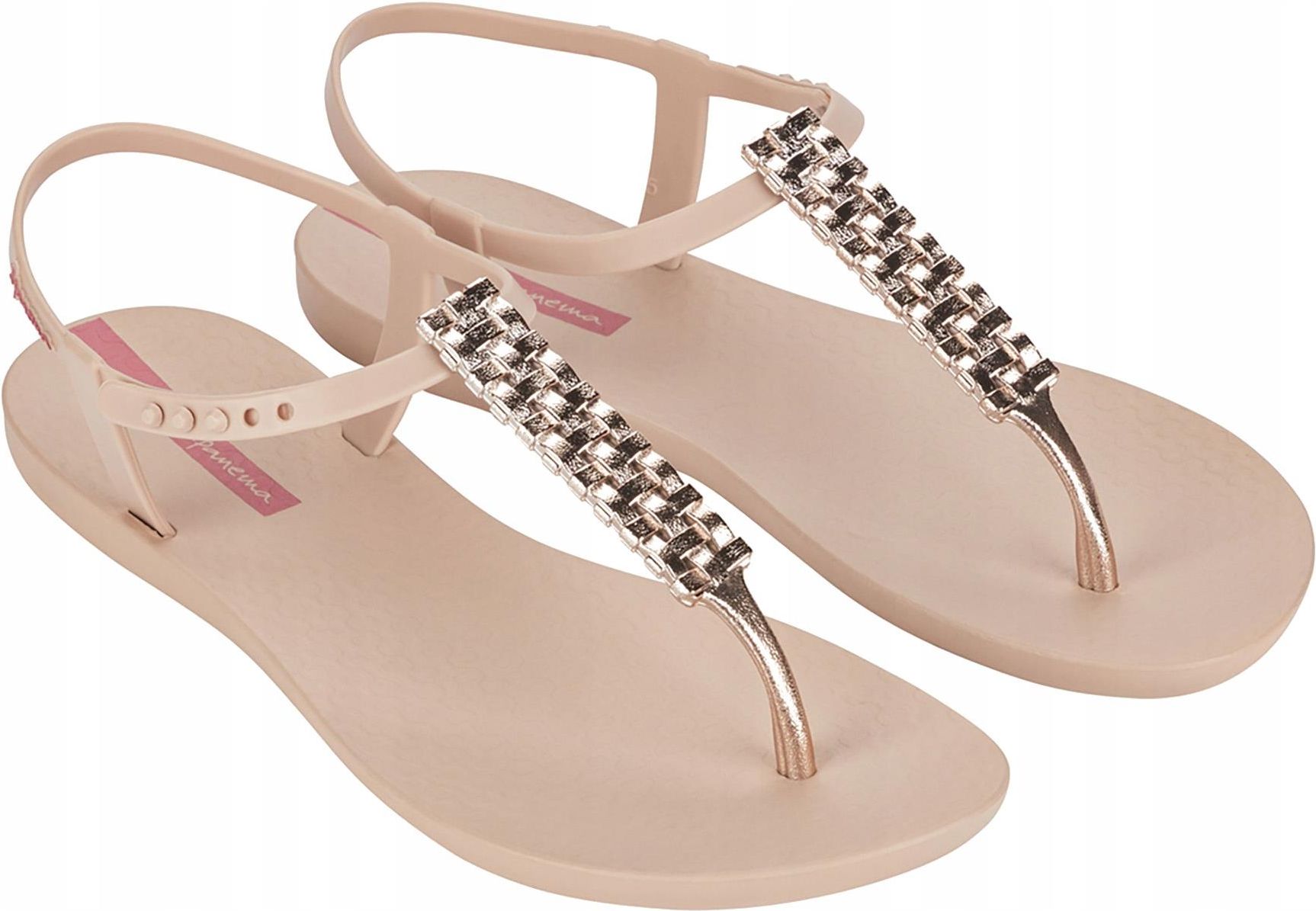 Sandały damskie Ipanema Class Modern beige metallic pink 41-42 Eu ...