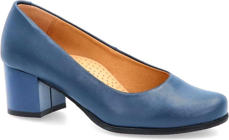 Czółenka o powiększonej tęgości H - TANEX 389-5506gr GRANATOWE - Ceny i ...