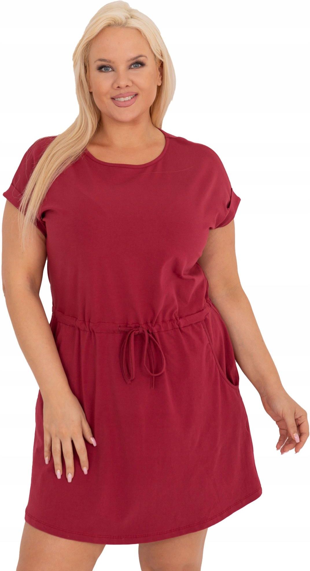 Modna Sukienka Kobieca troczki Plus Size 2XL - Ceny i opinie - Ceneo.pl