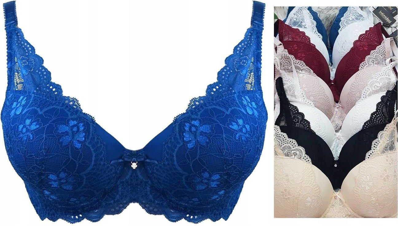 Intimidao koronkowy biustonosz Max push up 90 B - Ceny i opinie - Ceneo.pl