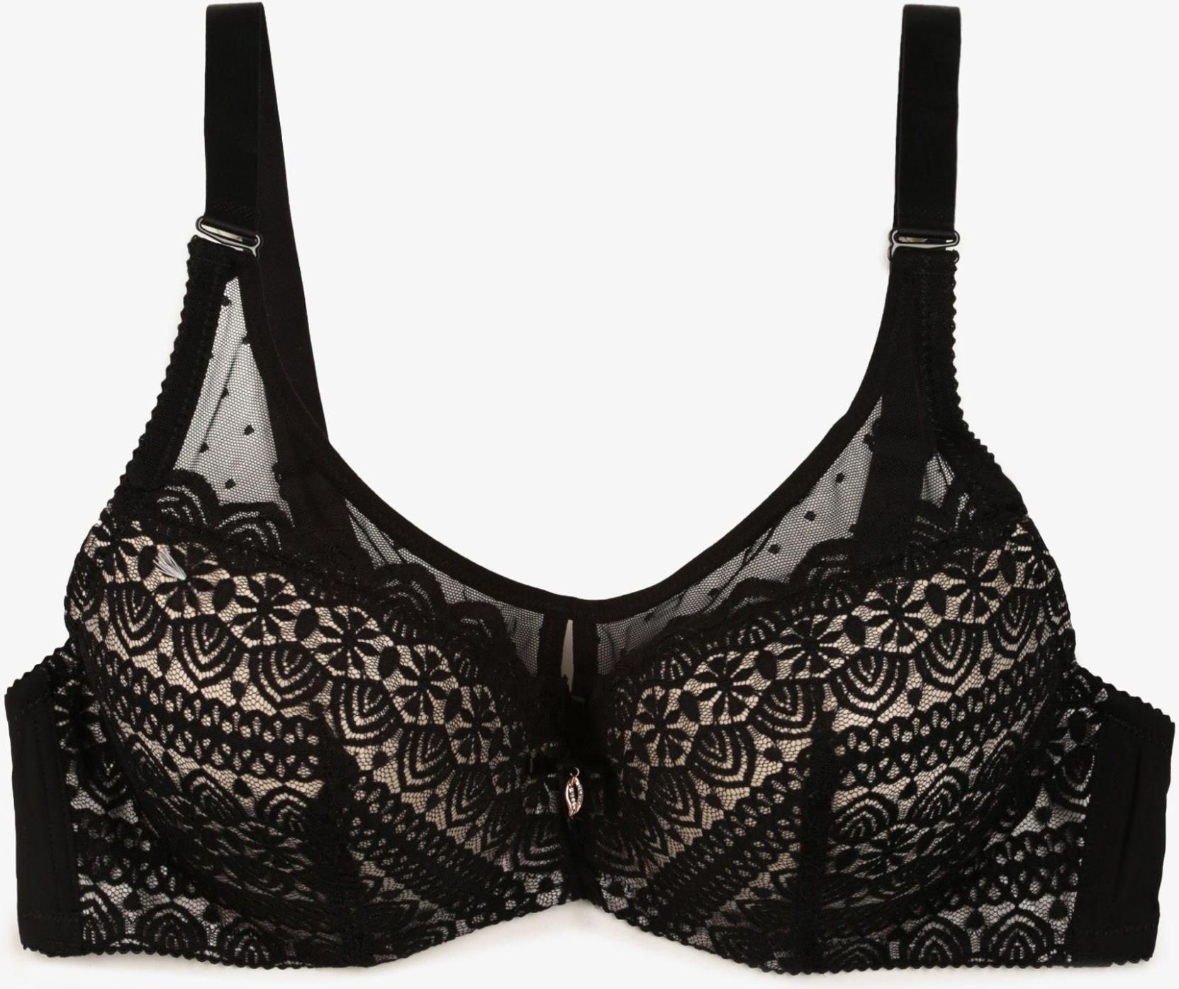 Renee Czarno-Beżowy Biustonosz damski 80D Full Cup - Ceny i opinie ...