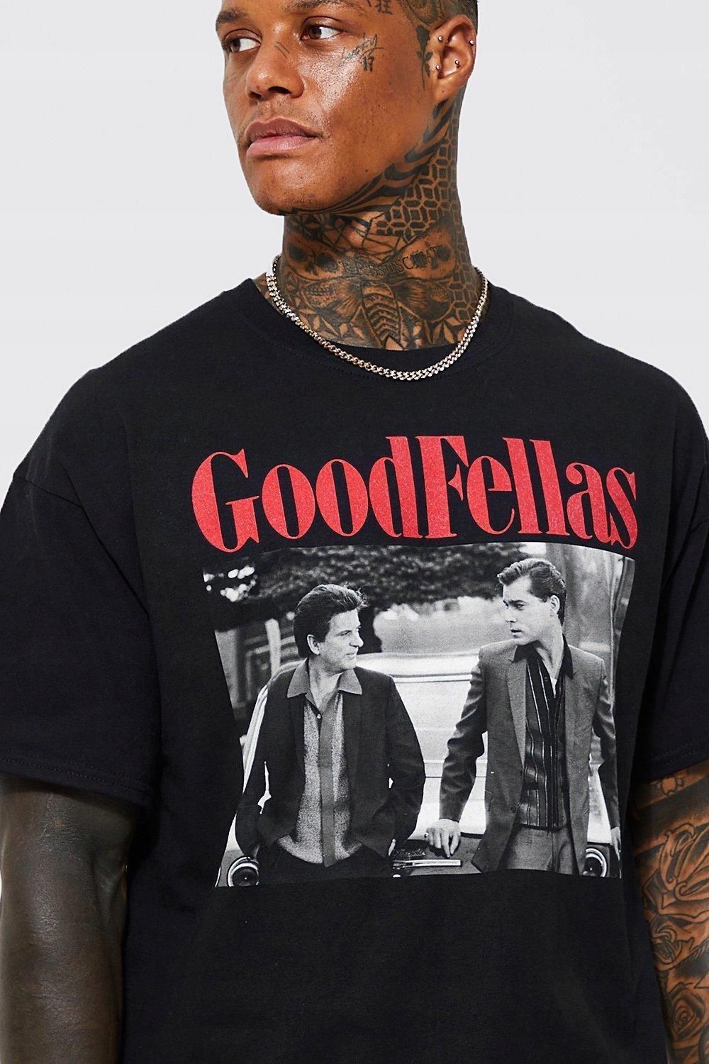 Boohoo Czarny T-shirt Oversize Napis Good Fellas Upn NG2__M - Ceny i ...