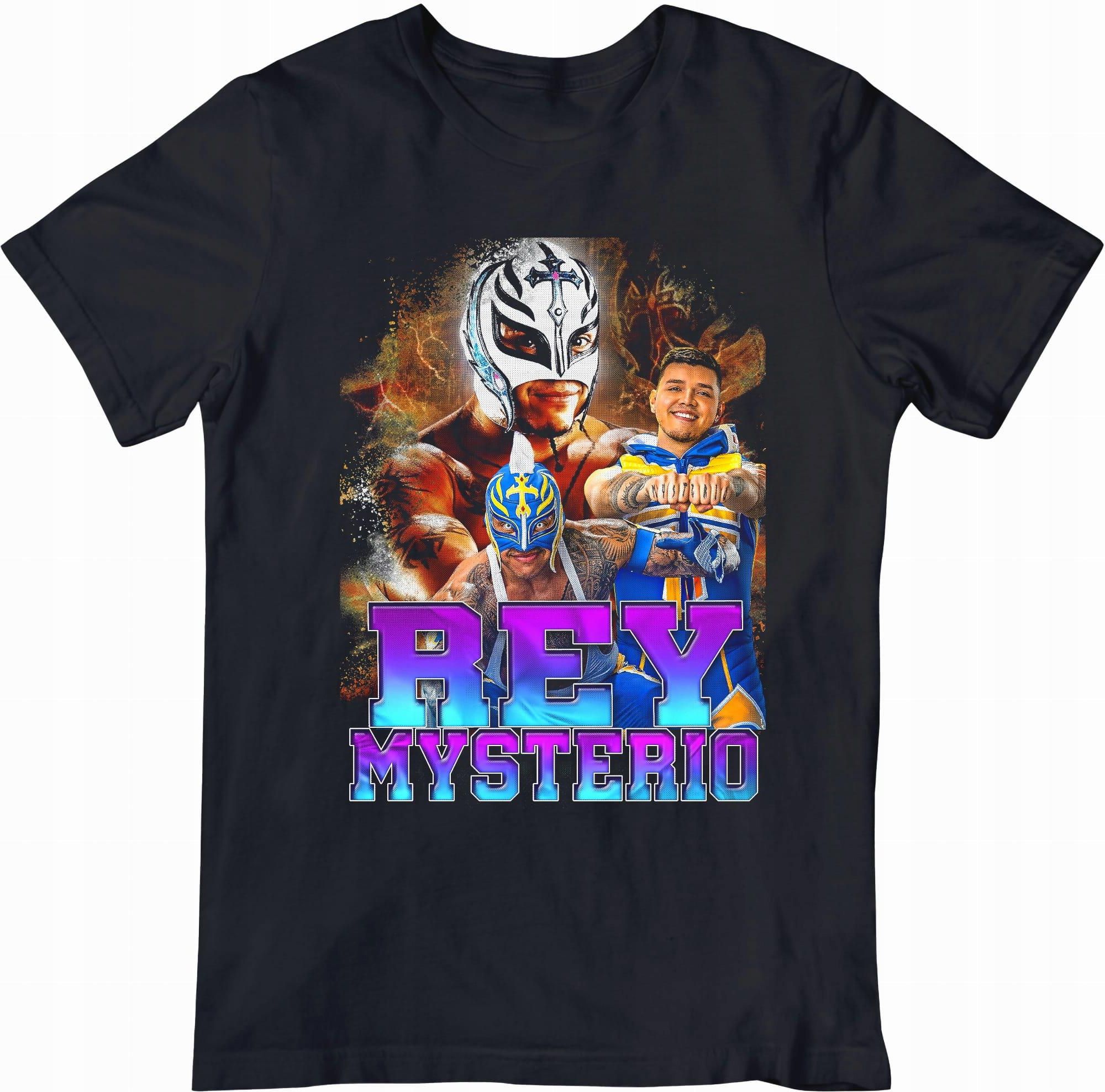 Masked Legend Koszulka dla fana Rey Misterio Roz L Męska T-shirt Męski ...
