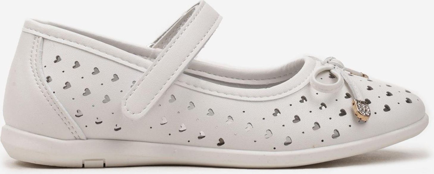 Born2Be Białe Balerinki 25 Ekoskóra Casual - Ceny i opinie - Ceneo.pl