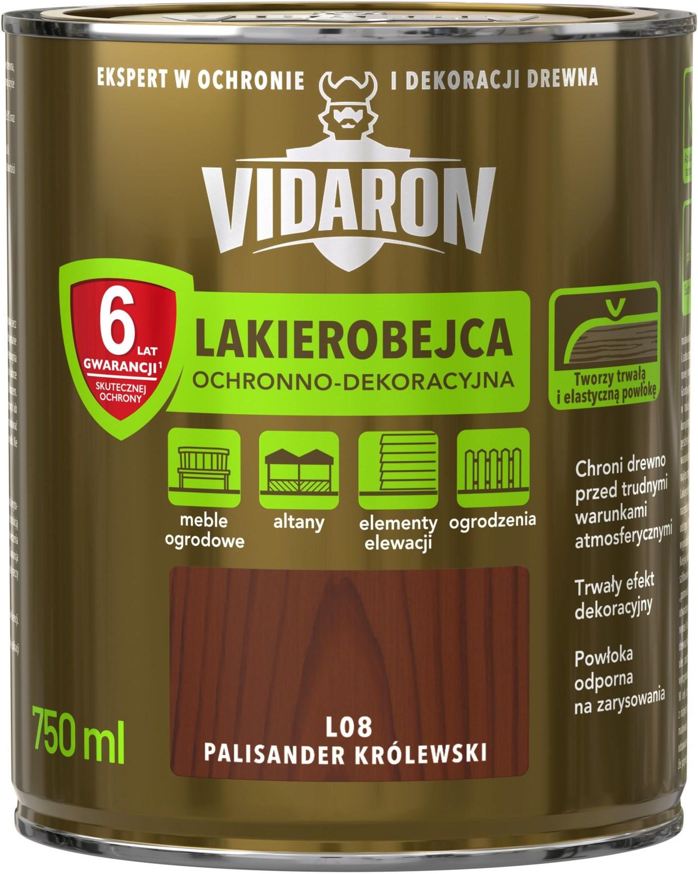 Vidaron Lakierobejca Palisander Królewski 750Ml - Opinie i ceny na Ceneo.pl