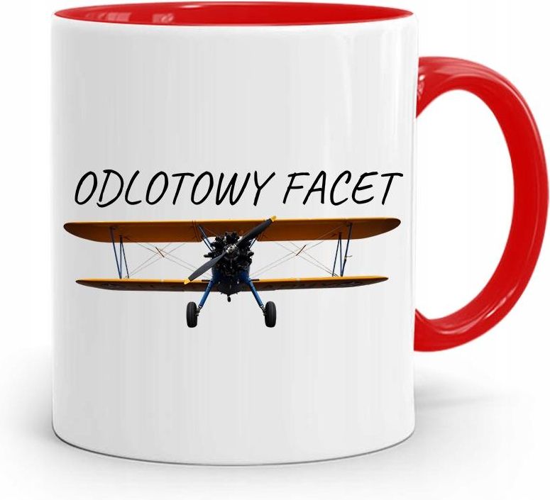 Polidraw Kubek Czerwony Dla Chłopaka Odlotowy Facet Z Nadrukiem Ze Zdjęciem - Opinie i ...