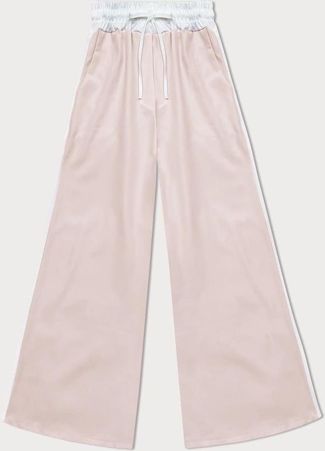 Luźne spodnie damskie z lampasami jasny beż (764ART) - Ceny i opinie ...