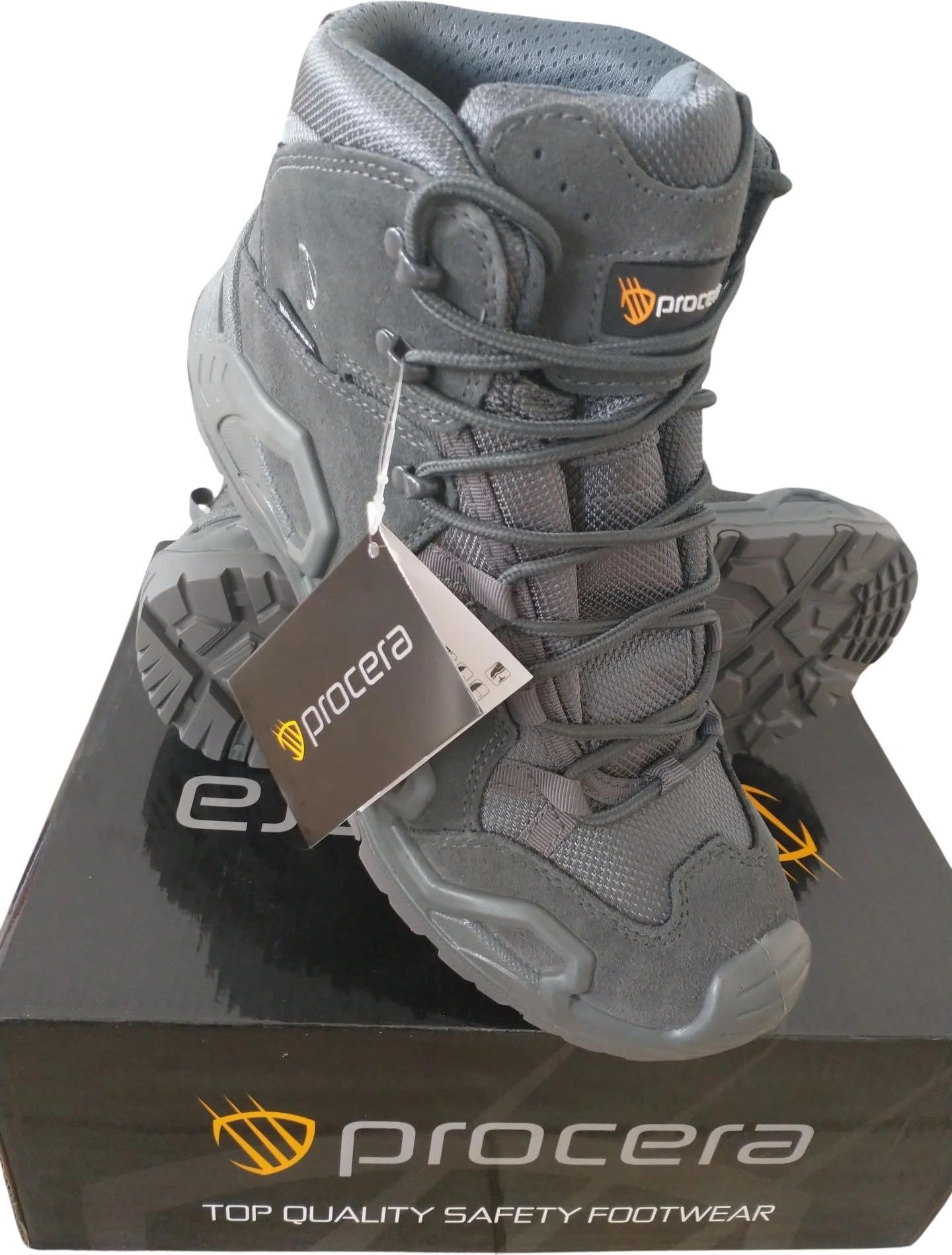 PROCERA Buty robocze Trzewiki EXPLORER GRAY r.47 + wkładki GRATIS - Ceny i opinie - Ceneo.pl