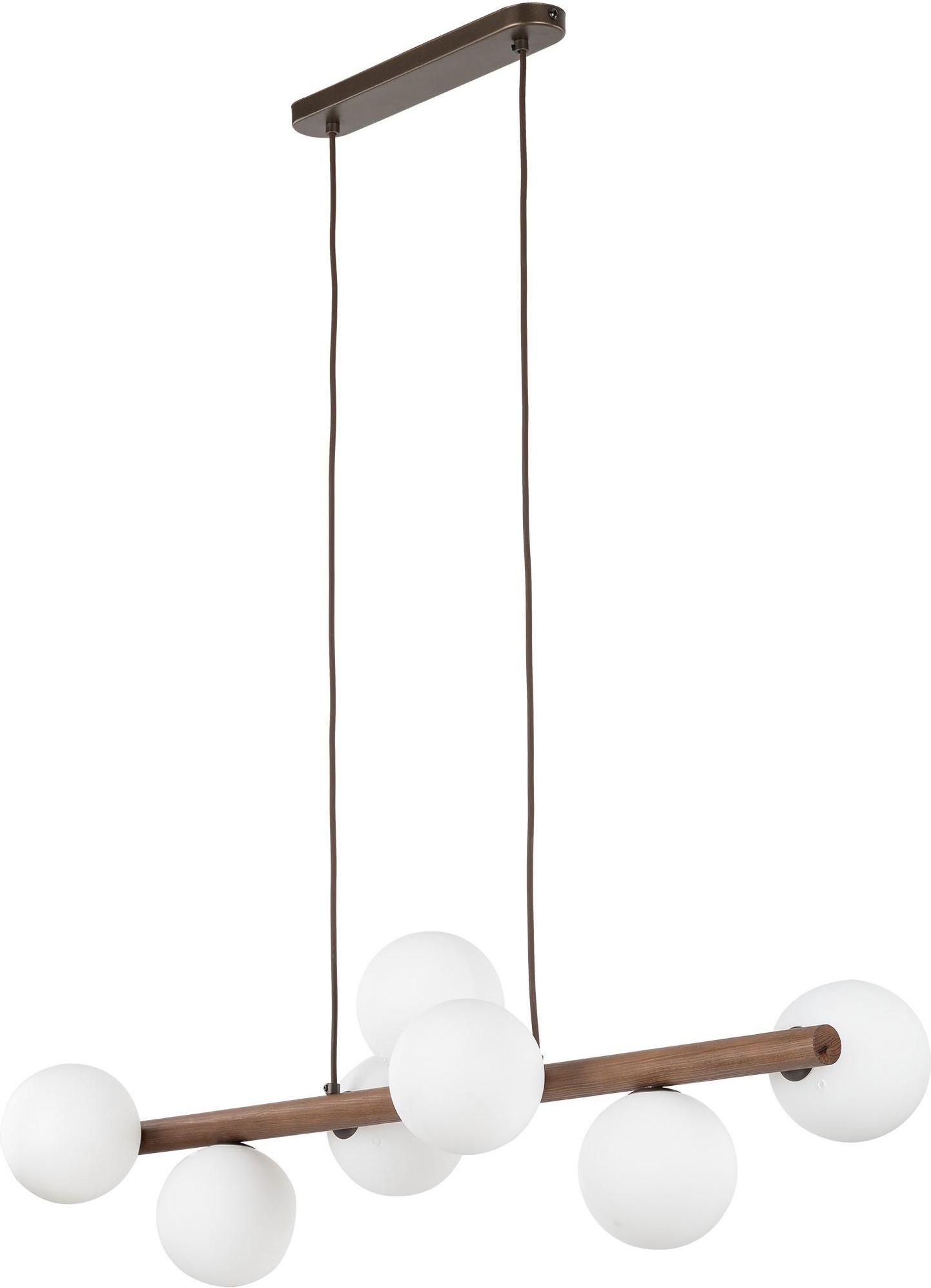 Tk Lighting Estera Wood Orzech Lampa Wiszaca 7 - Opinie i atrakcyjne ceny na Ceneo.pl