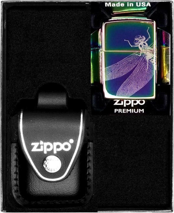 Zippo Usa Zestaw Zapalniczka Zippo Dragonfly Design Prezentowy No3 ...