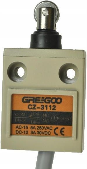 Greegoo Przełącznik Krańcowy Krańcówka 3A 250V Ip67 3m - Opinie i ceny ...