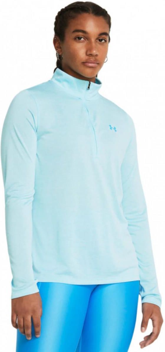 Damskie legginsy treningowe Under Armour Tech Hi Ankle Leg - niebieskie ...