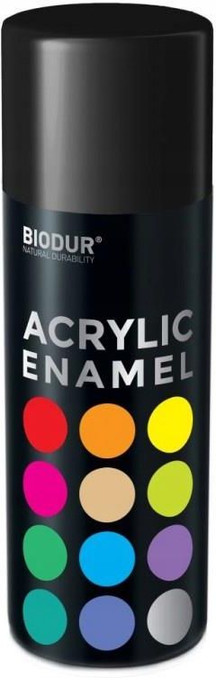 Farba Biodur Spray Akrylowa 400ml Ral 9005 Czarny Połysk - Opinie i ceny na Ceneo.pl