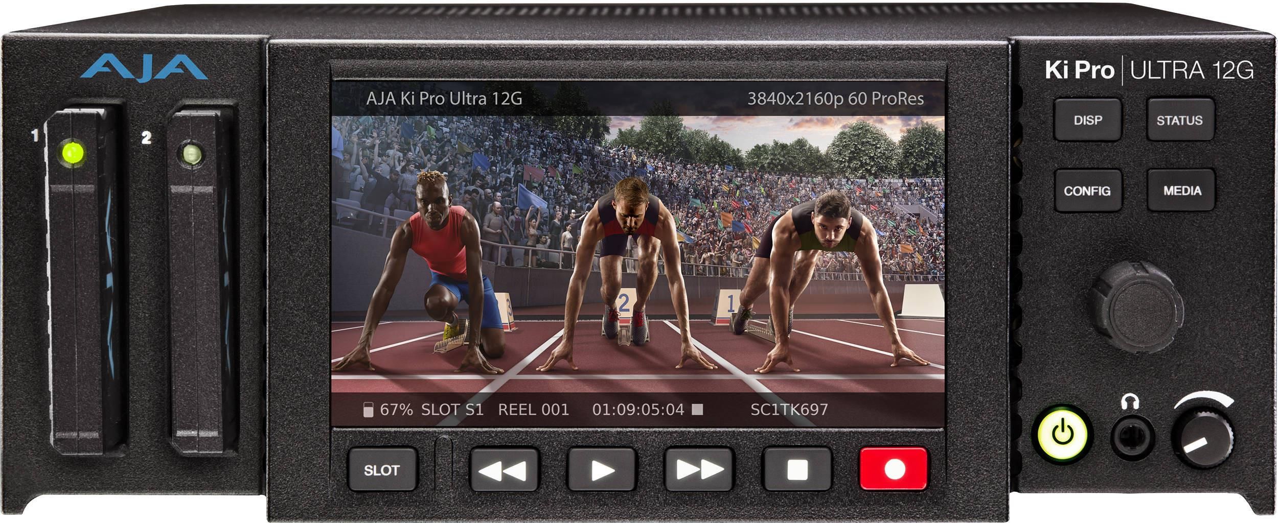 AJA Ki Pro Ultra 12G , Wielokanałowy Rekorder wideo 4K DCI 60p, HDMI ...