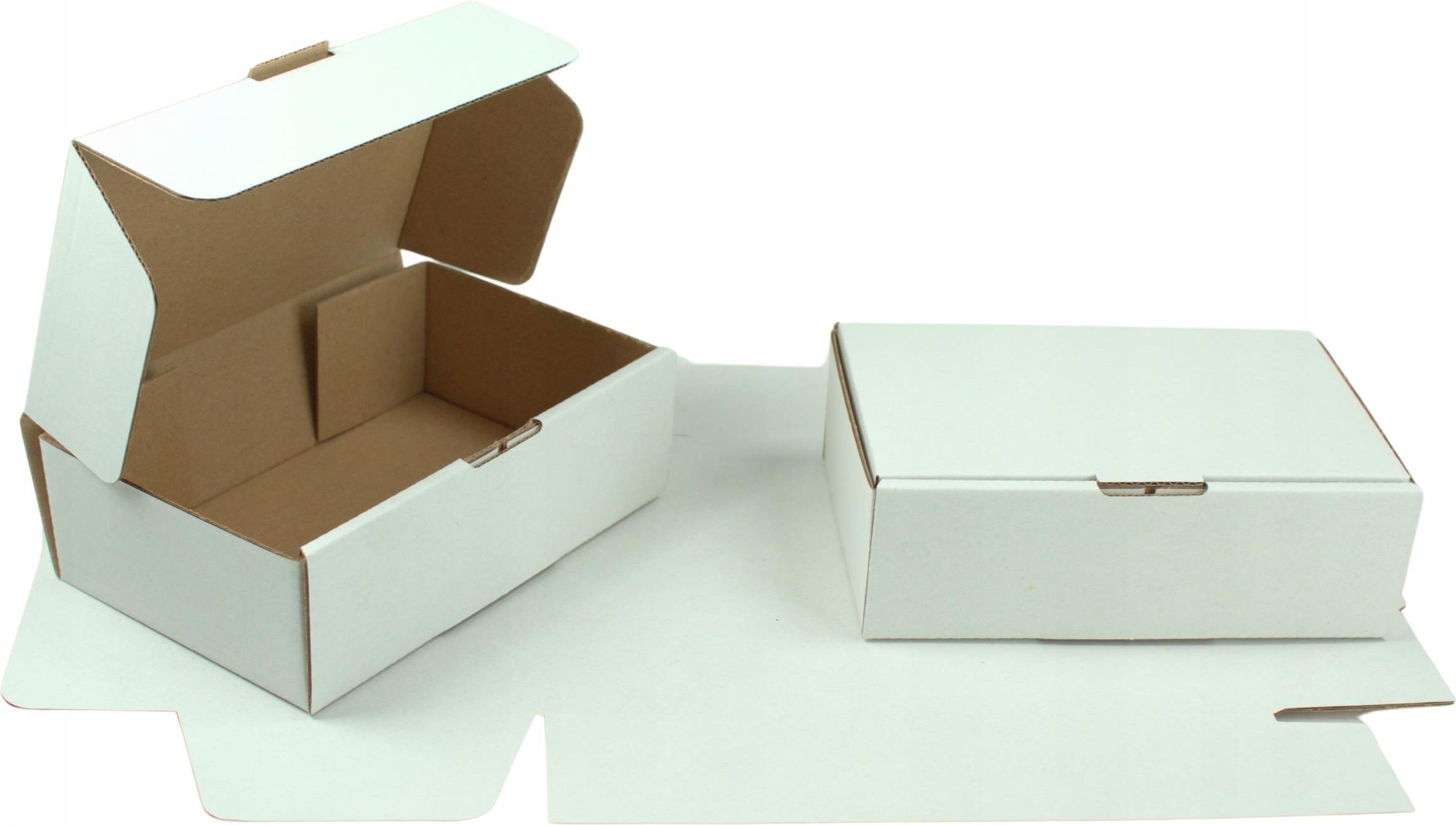 Karton Fasonowy 150X100X50 Białe Pudełko 50szt. Mocny 398G/M² Fala E ...