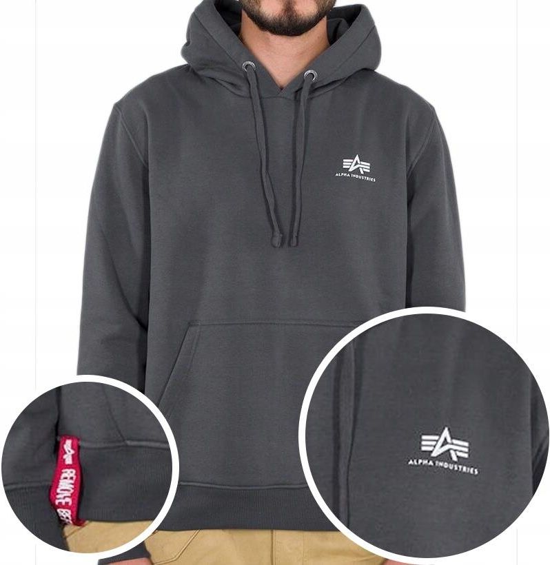 Bluza Alpha Industries Small Logo 196318 136_XL - Ceny i opinie - Ceneo.pl