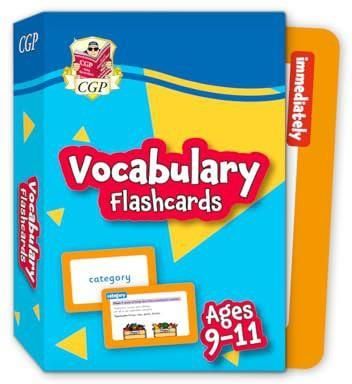 Vocabulary Flashcards for Ages 9-11 (CGP KS2 Activity Books and Cards ...