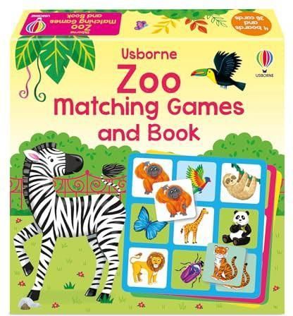 Usborne Publishing Ltd Zoo Matching Games and Book - Usborne ...