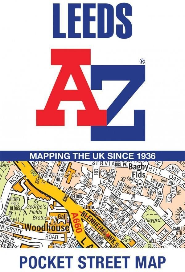 Leeds A-Z Pocket Street Map - A-Z Maps - Literatura obcojęzyczna - Ceny ...