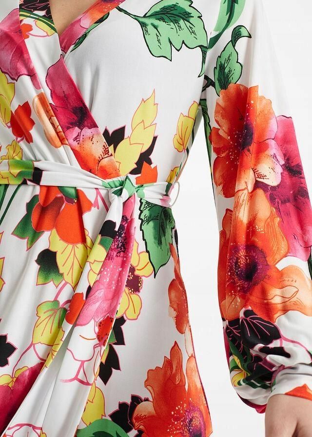 Bodyflirt Boutique Sukienka W KWIATY__40 - Ceny i opinie - Ceneo.pl