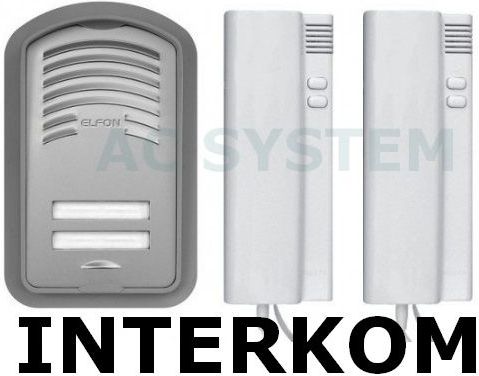 Domofon Elfon Domofon Dwurodz Z Interkomem ZI2 TK6 - Opinie i ceny na Ceneo.pl