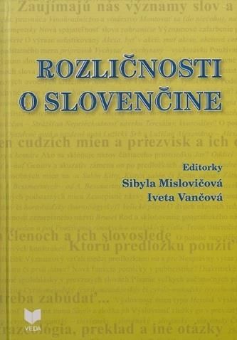 Rozličnosti o slovenčine Sibyla Mislovičová - Literatura obcojęzyczna ...