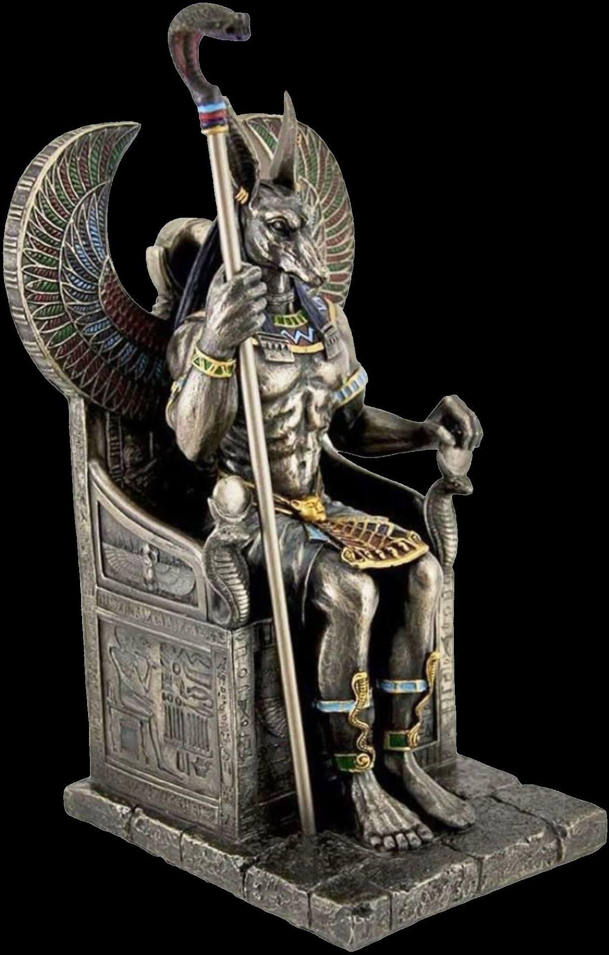 Egipski Bóg Anubis Na Tronie Veronese Wu76733A4 - Ceny i opinie - Ceneo.pl