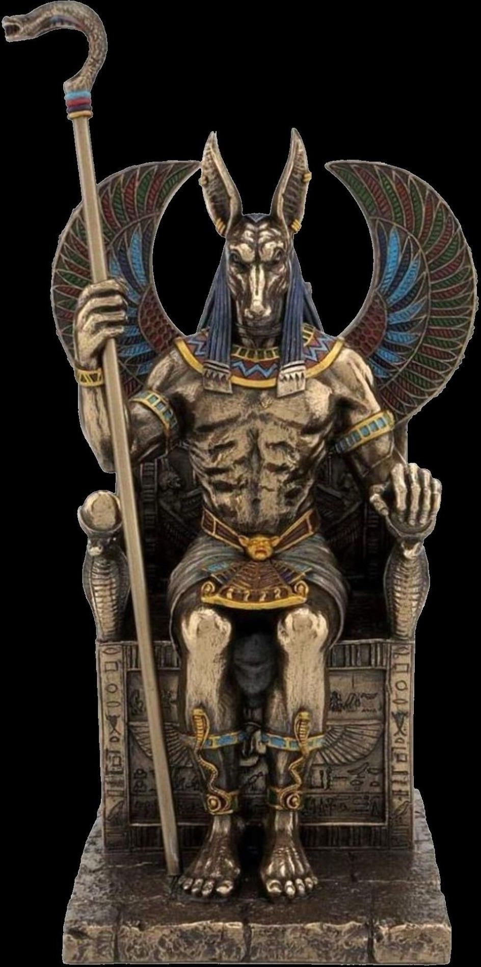 Egipski Bóg Anubis Na Tronie Veronese Wu76733A4 - Ceny i opinie - Ceneo.pl