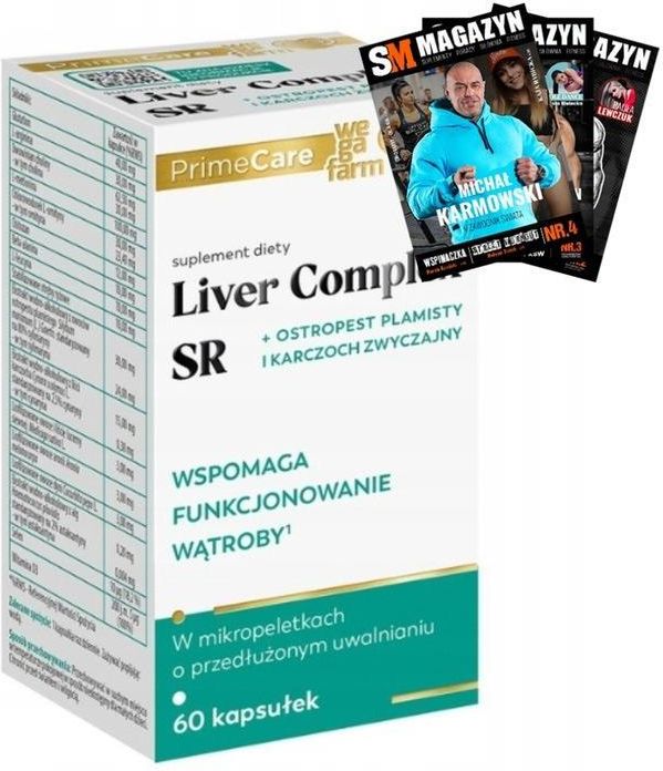 Wegafarm Liver Complex Sr 60kaps. - Opinie i ceny na Ceneo.pl
