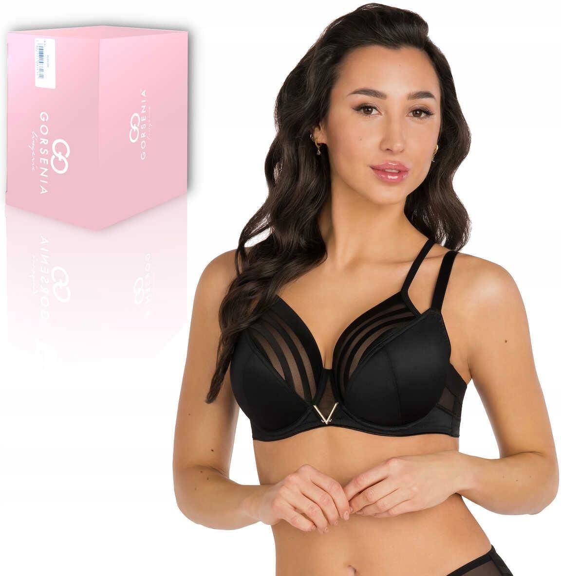 Gorsenia Biustonosz miękki Yoko 810 czarny 85H - Ceny i opinie - Ceneo.pl