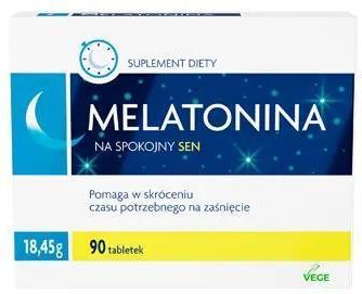 Tabletki Nature Pharm Polska Melatonina 1 Mg 90szt. - Opinie i ceny na Ceneo.pl
