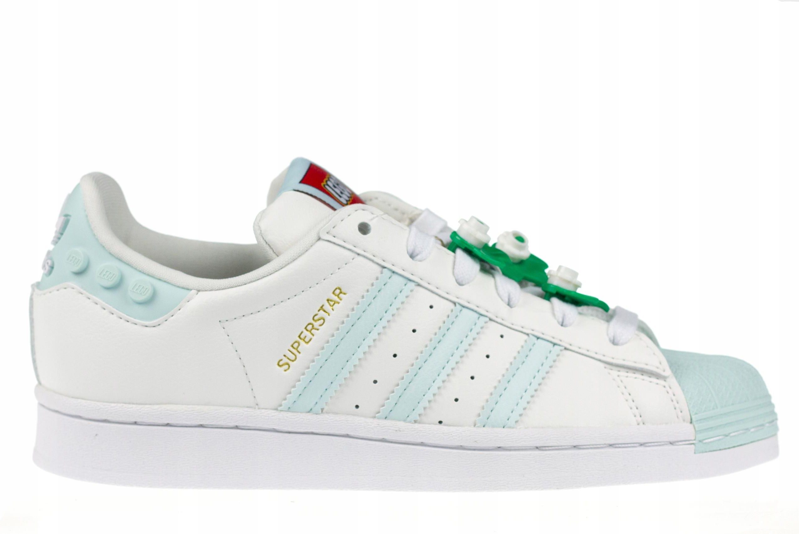 Buty sportowe Adidas Superstar W x Lego modne sneakersy roz. 38 - Ceny ...