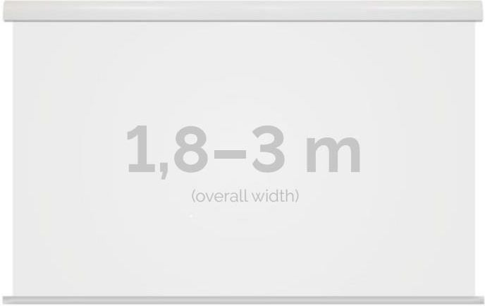 Ekran projekcyjny Ekran Elektryczny Ścienno-Sufitowy Kauber Red Label ...