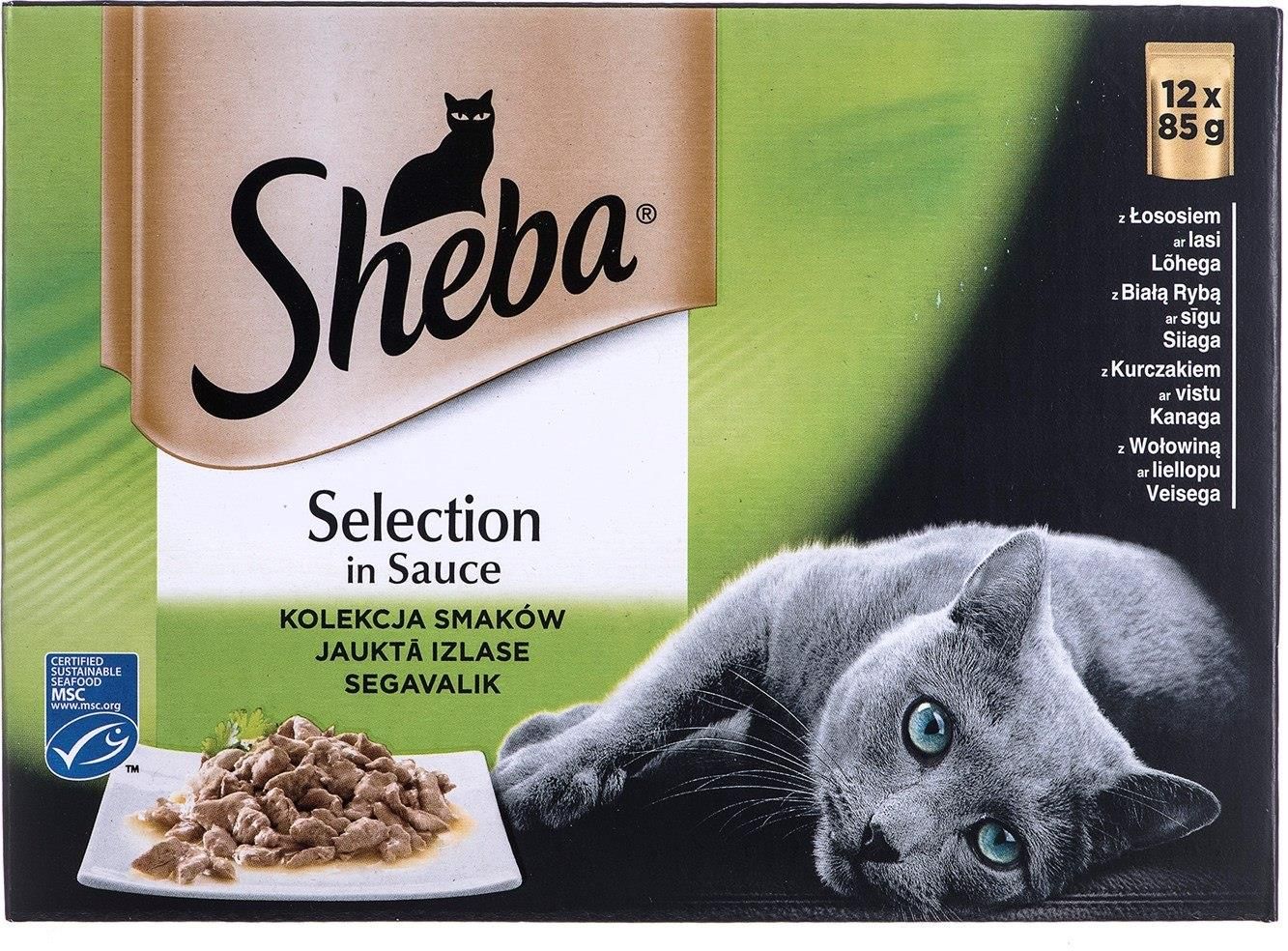 Karma Sheba Mini Rybne Dania W Sosie Mokra 6X50g - Ceny i opinie - Ceneo.pl