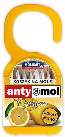 Molomit Antymol Koszyk Środek P/Molom-Cytrynowy - Ceny i opinie - Ceneo.pl