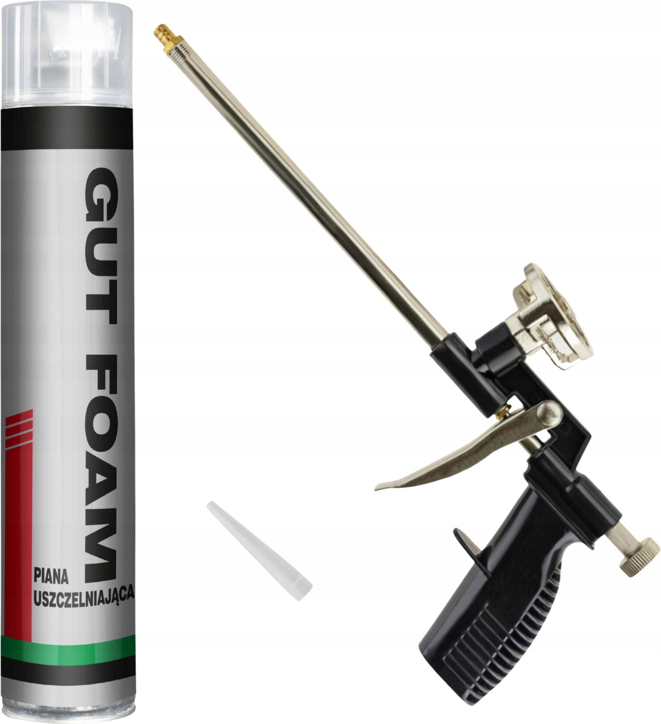Gut Gun Piana Pistoletowa Niskoprężna 750ml + Pistolet Do Pianki Montażowej - Opinie i ceny na ...