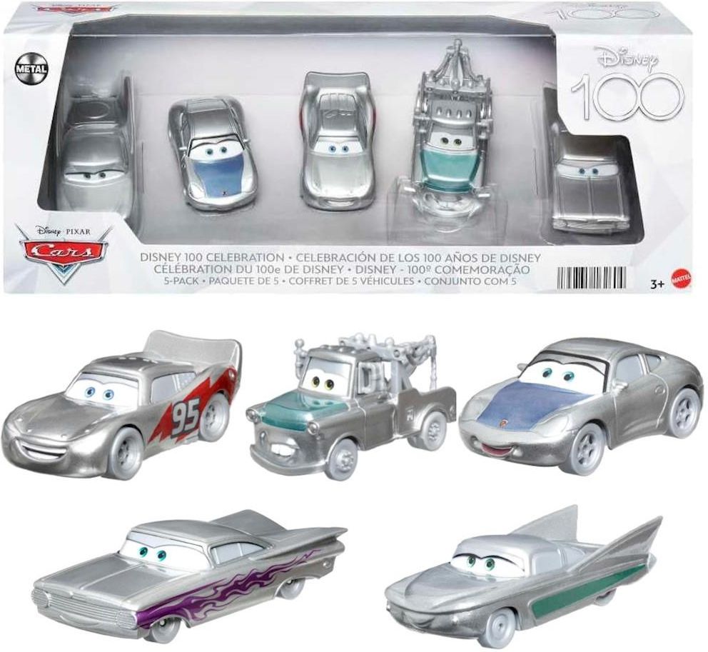 Mattel Auta Cars 5-Pak 100 Rocznica Disney HPL98 - Ceny i opinie - Ceneo.pl