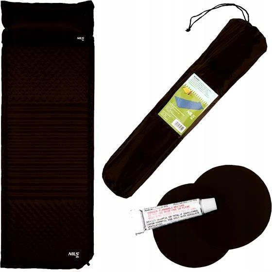 Nils Camp Mata Materac Samopompujący Turystyczny Pod Namiot Zwijana ...
