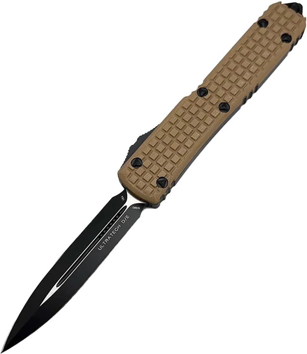 Microtech Ultratech D E Standard Tan Frag Tact Sig Series 122-1Frgttas ...