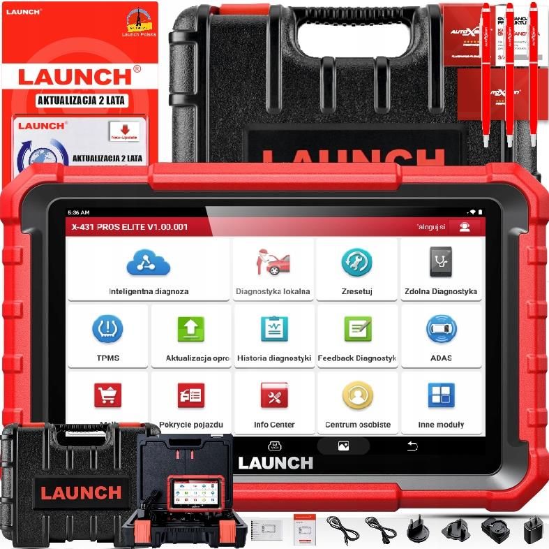 Launch X431 Pro Pros V5.0 J.Pol 2L Update - Opinie i ceny na Ceneo.pl