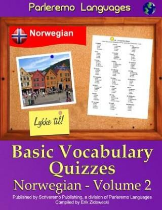 Parleremo Languages Basic Vocabulary Quizzes Norwegian - Volume 2 ...