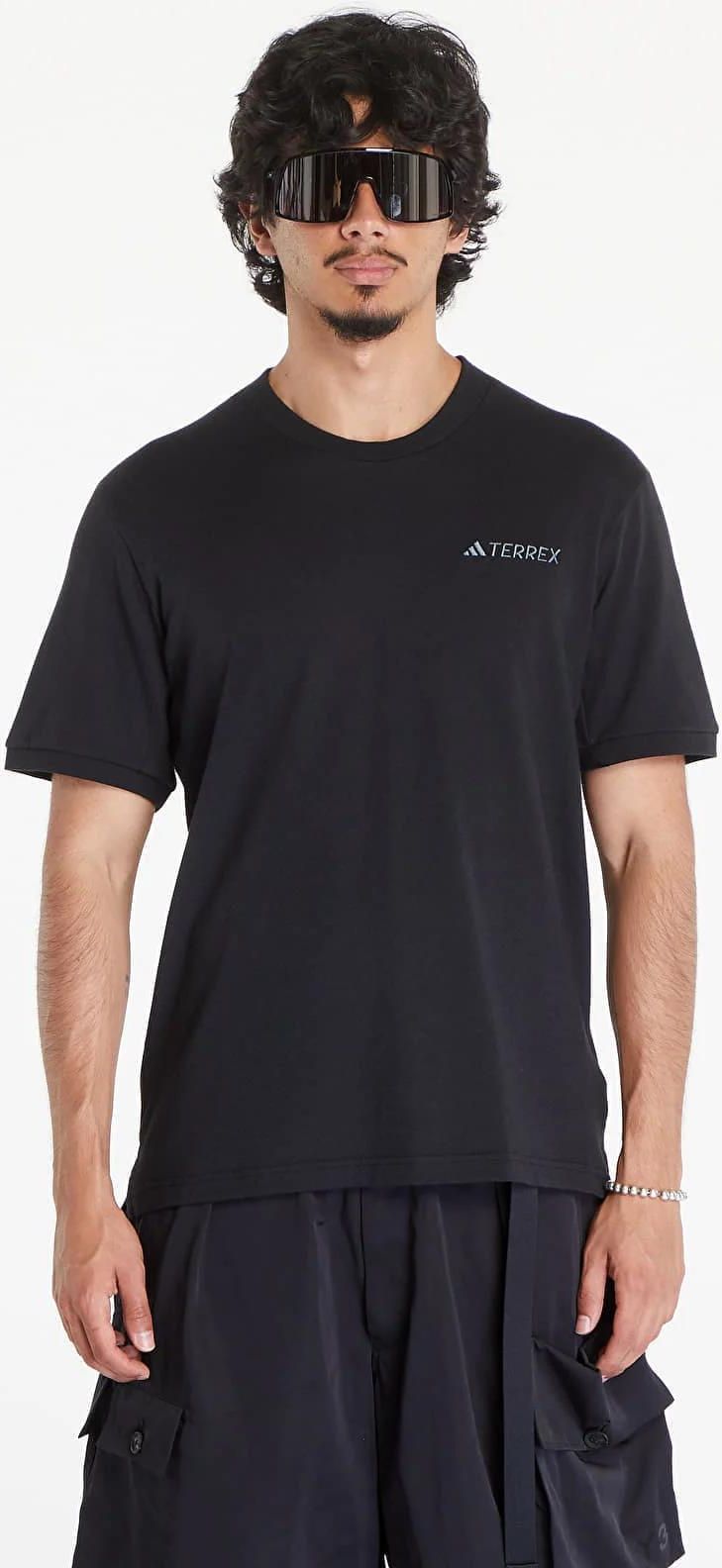 Adidas Terrex Xploric Logo Short Sleeve Tee Black - Ceny i opinie ...