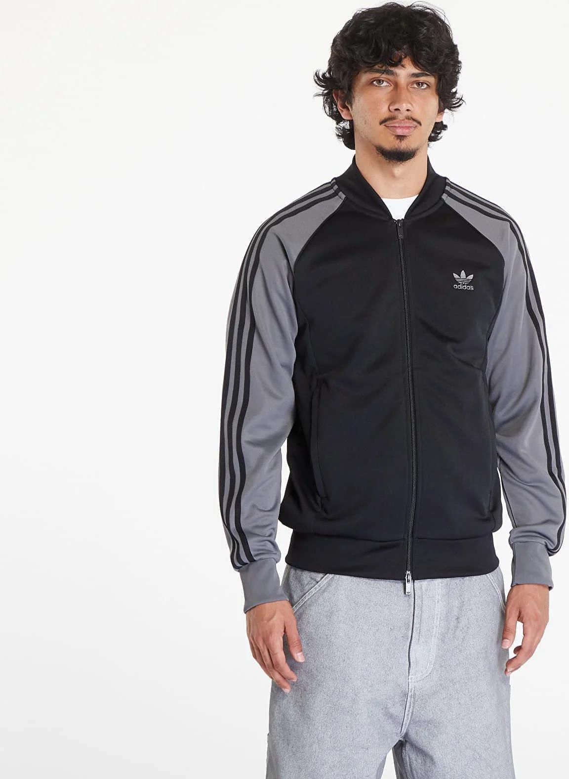 Adidas Sst Track Top Black/ Grey Four - Ceny i opinie - Ceneo.pl